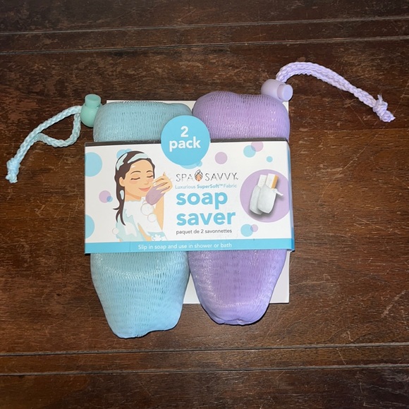 Spa Savvy | Bath & Body | Nwt Spa Savvy Soap Saver 2 For 5 | Poshmark